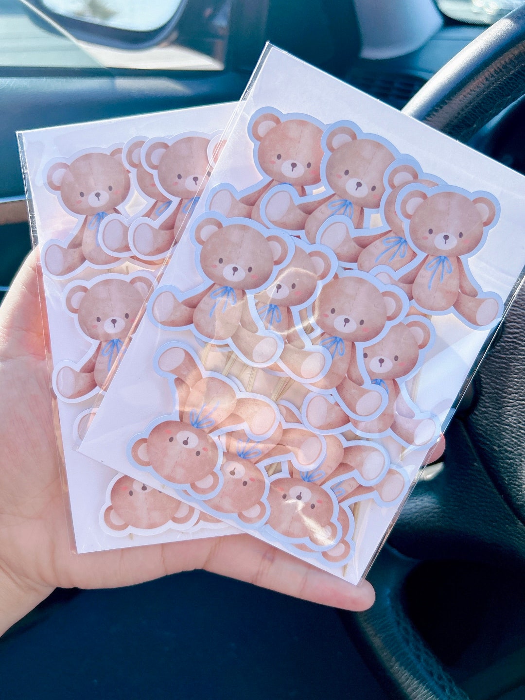 Bear Cupcake Toppers! - Etsy