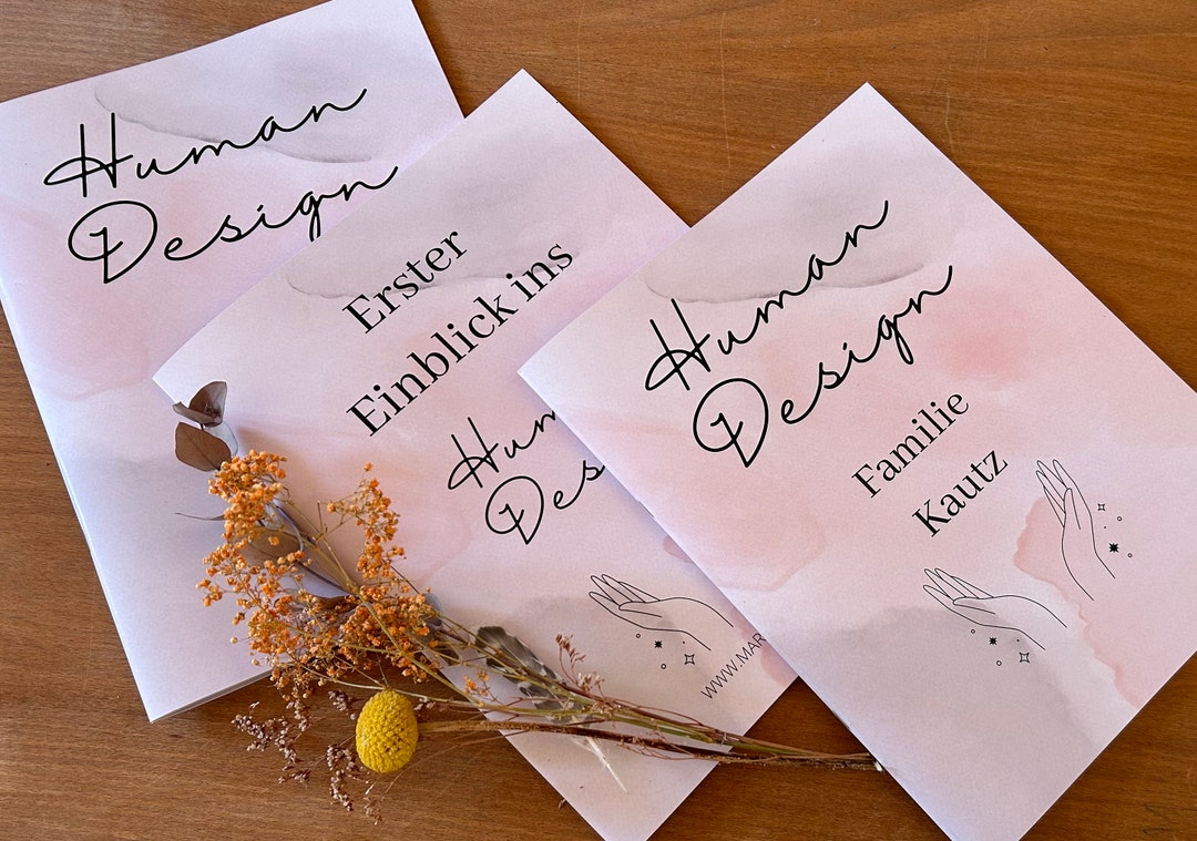 Human Design Book - Etsy