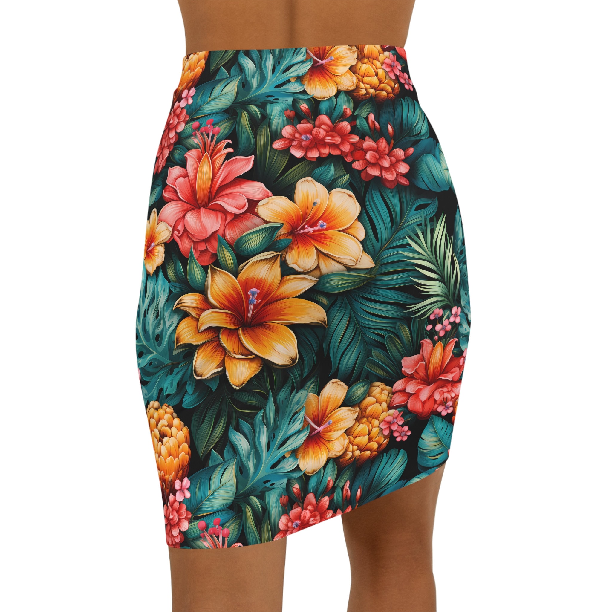 Floral Flower Women's Mini Skirt sold by Anstice Above | SKU 55565653 ...