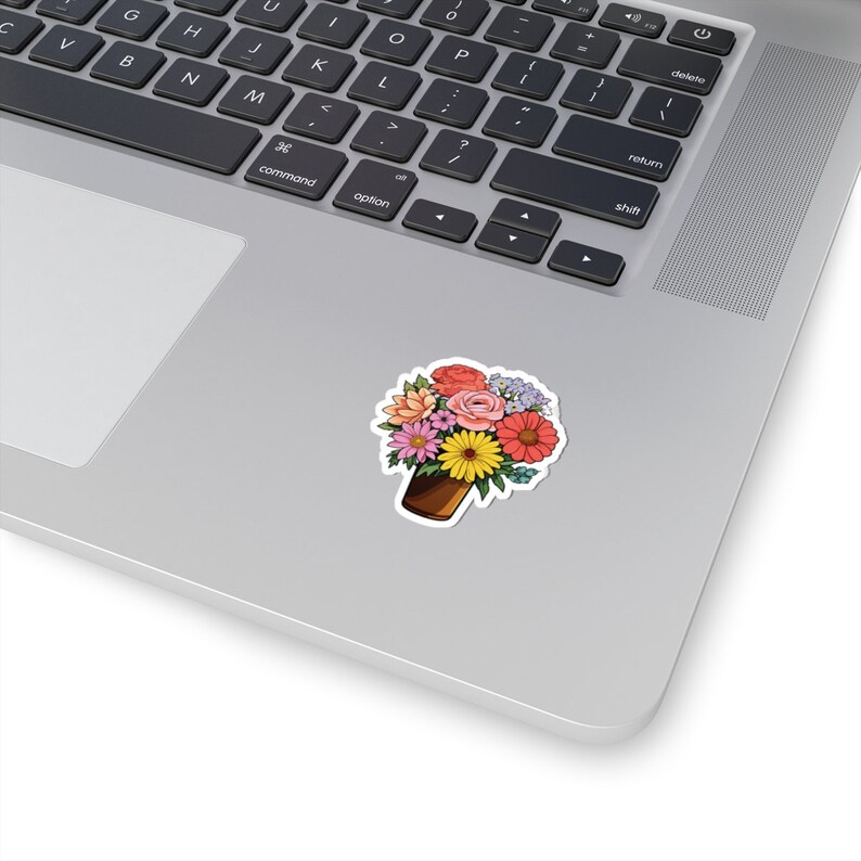 Flower Bouquet Sticker - Etsy