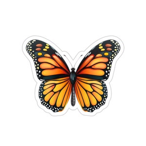 Monarch Butterfly Sticker - Etsy