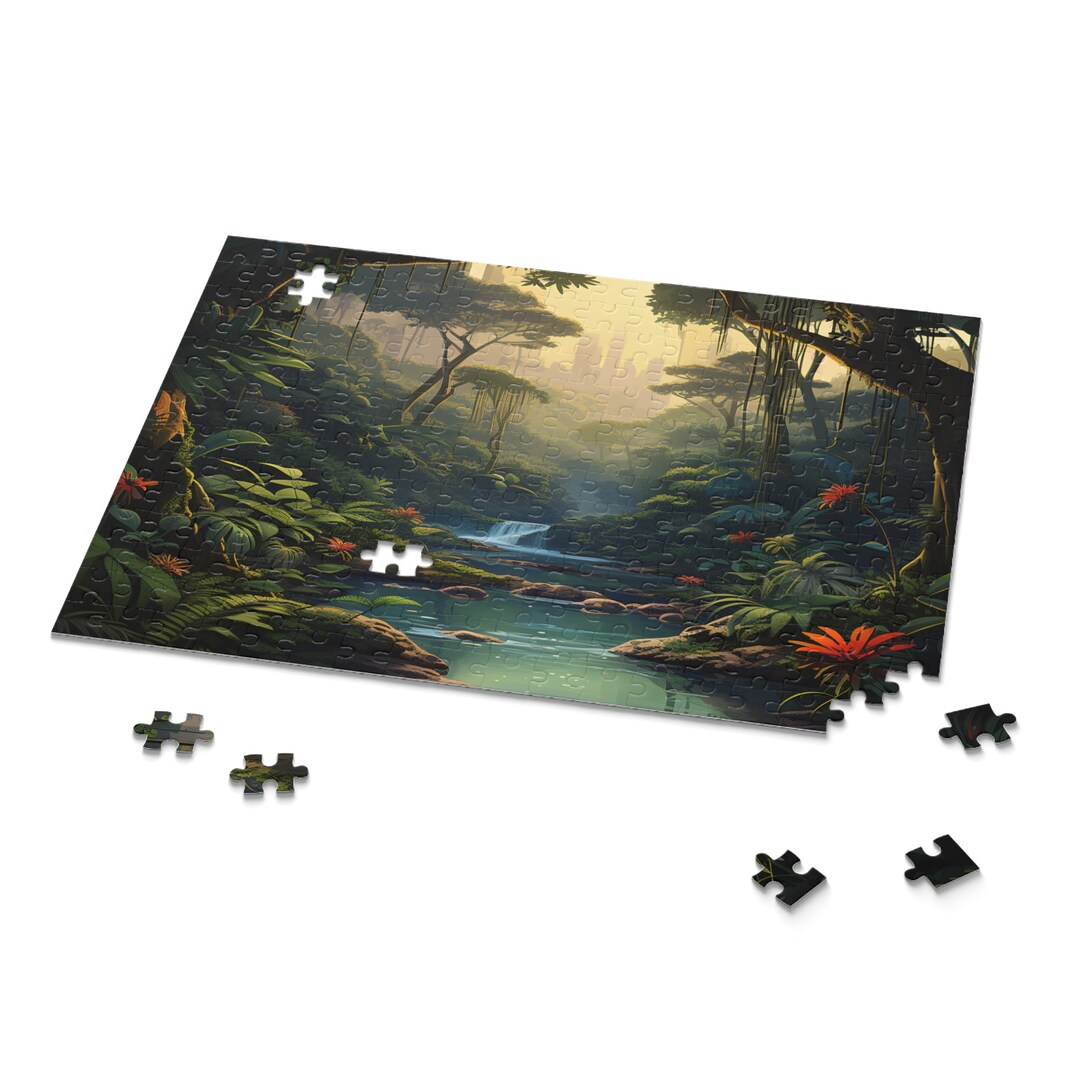 Rainforest Puzzle - Etsy