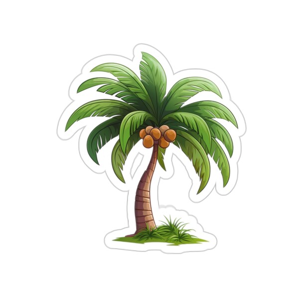 Palm Tree Stickers - Etsy