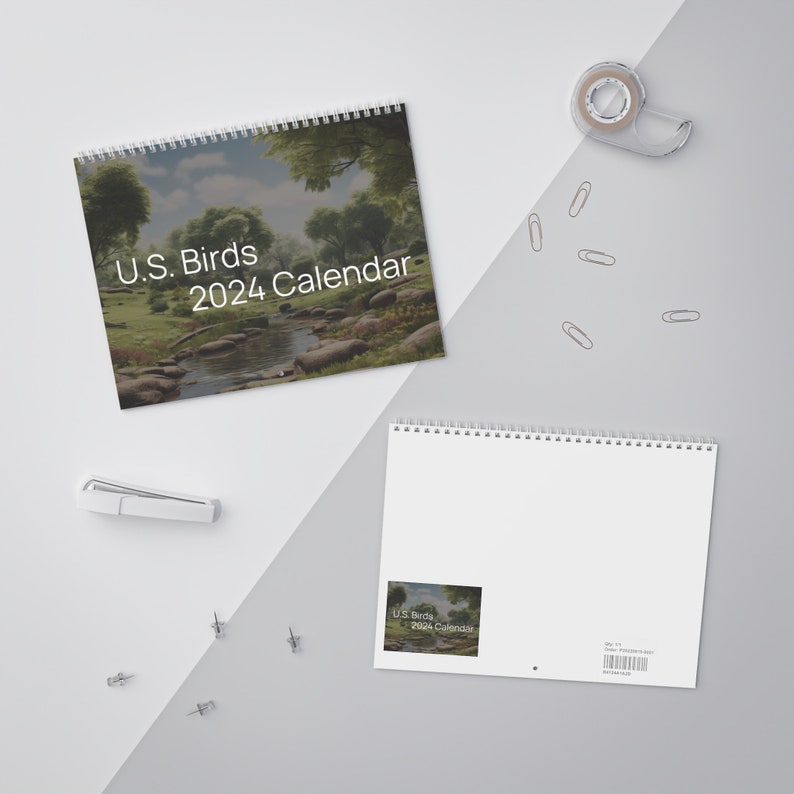 U.S. Birds 2024 Calendar - Etsy