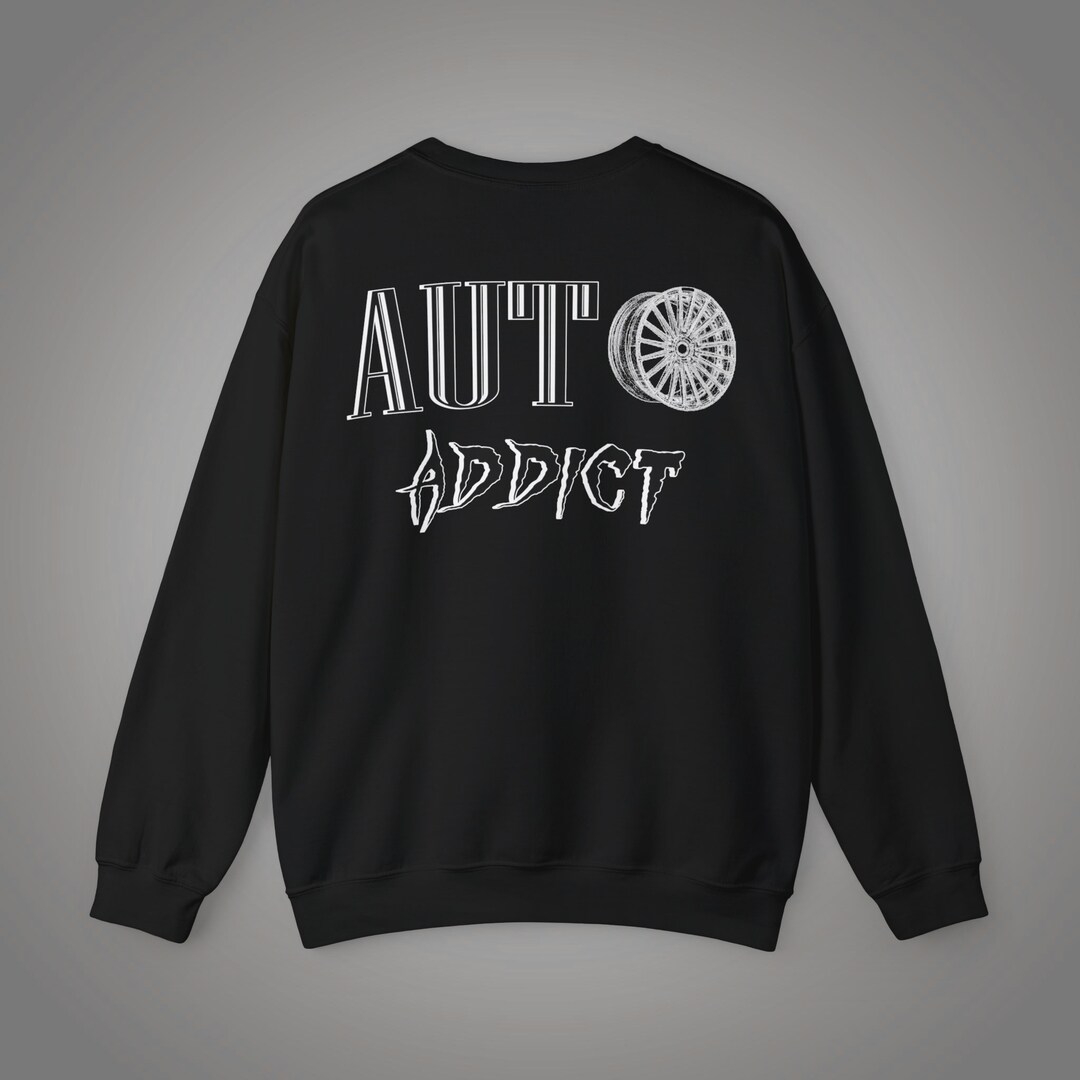 Auto Addict Oversize Sweater EU Shipping Free Back Print Carmerch ...