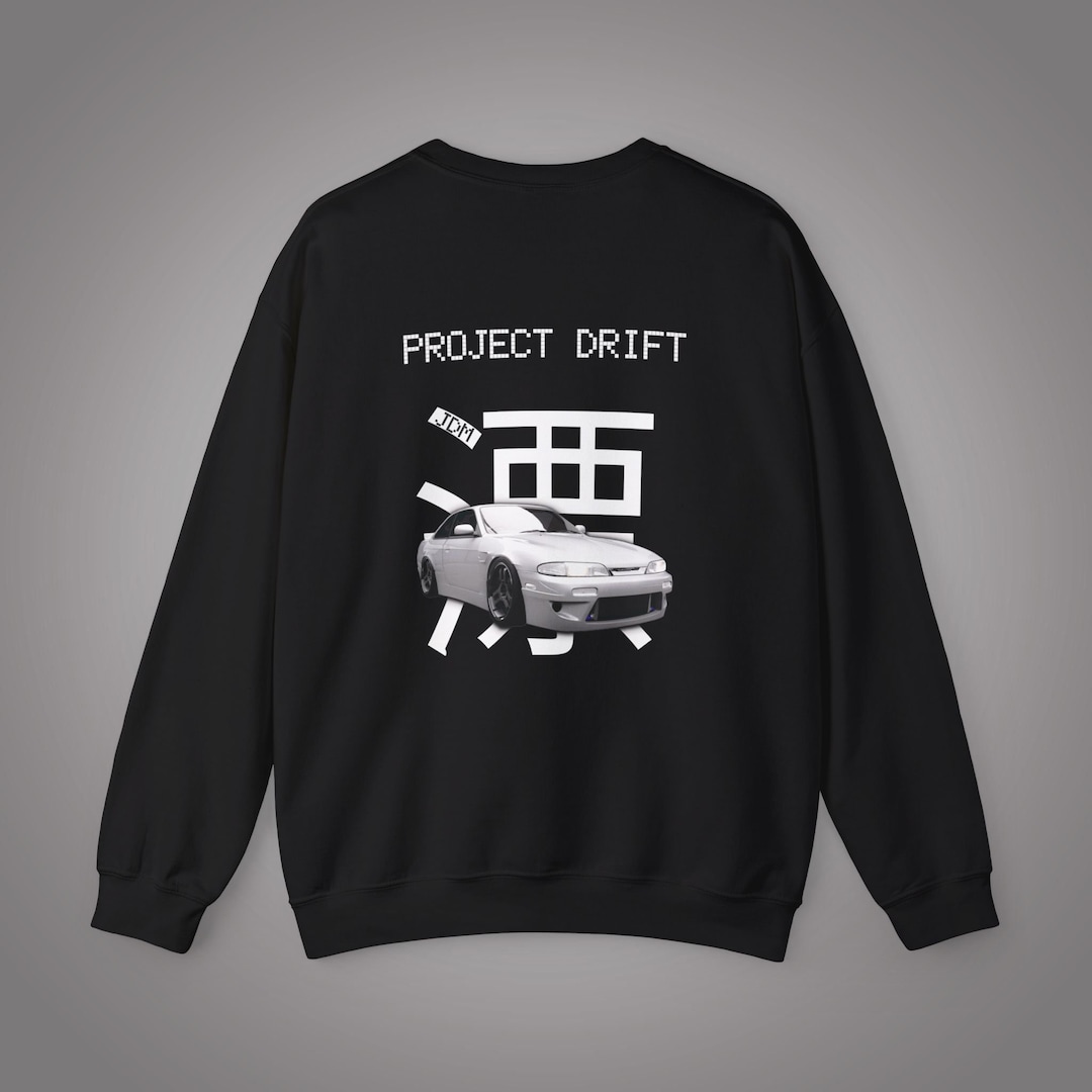Project Drift Oversize Sweater Streetwear, Nissan, Silvia, Jdm, Tokyo ...