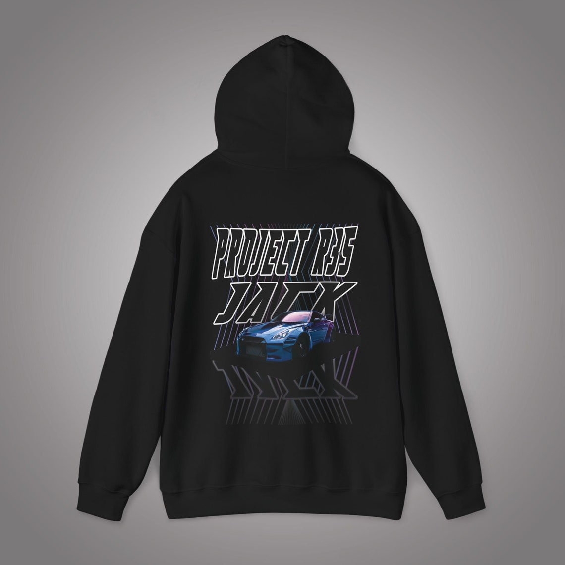 Project R35 Oversize Hoodie Nissan, Gtr, R35, Jdm, Car, Merch, Drift ...