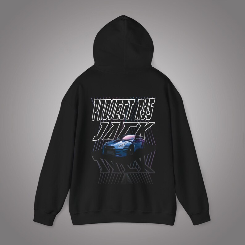 Project R35 Oversize Hoodie Nissan, Gtr, R35, Jdm, Car, Merch, Drift ...