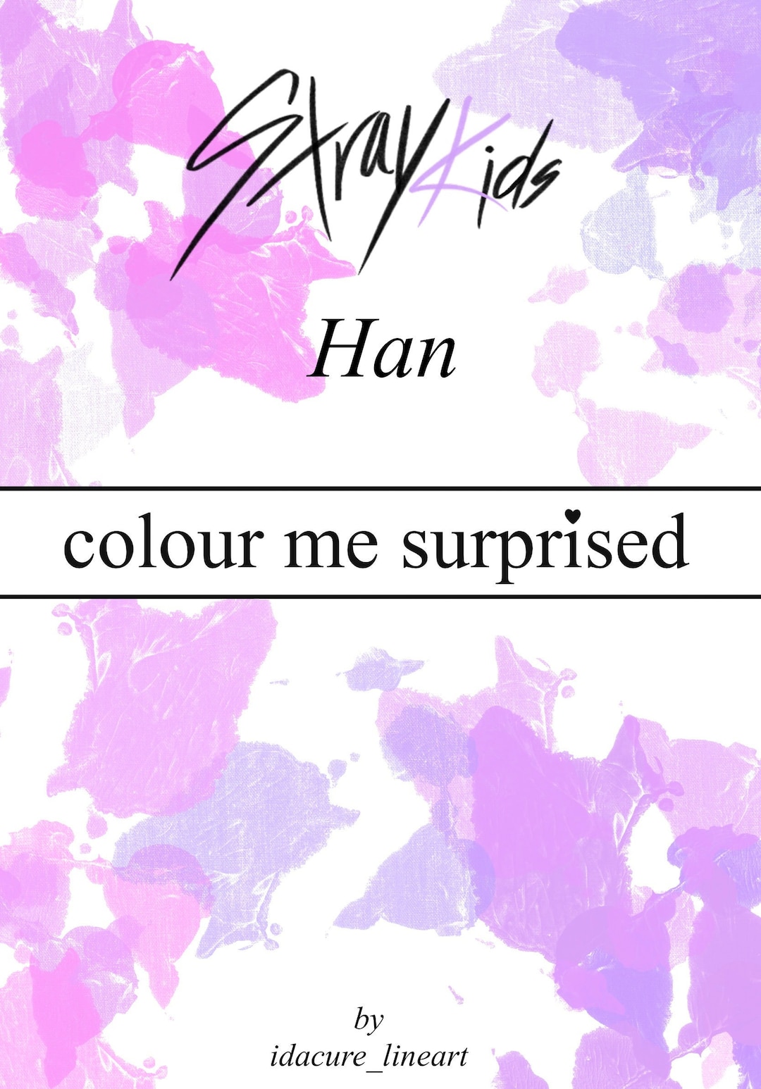 KPOP Coloring Book - Stray Kids Han Version, Printable Version - Etsy