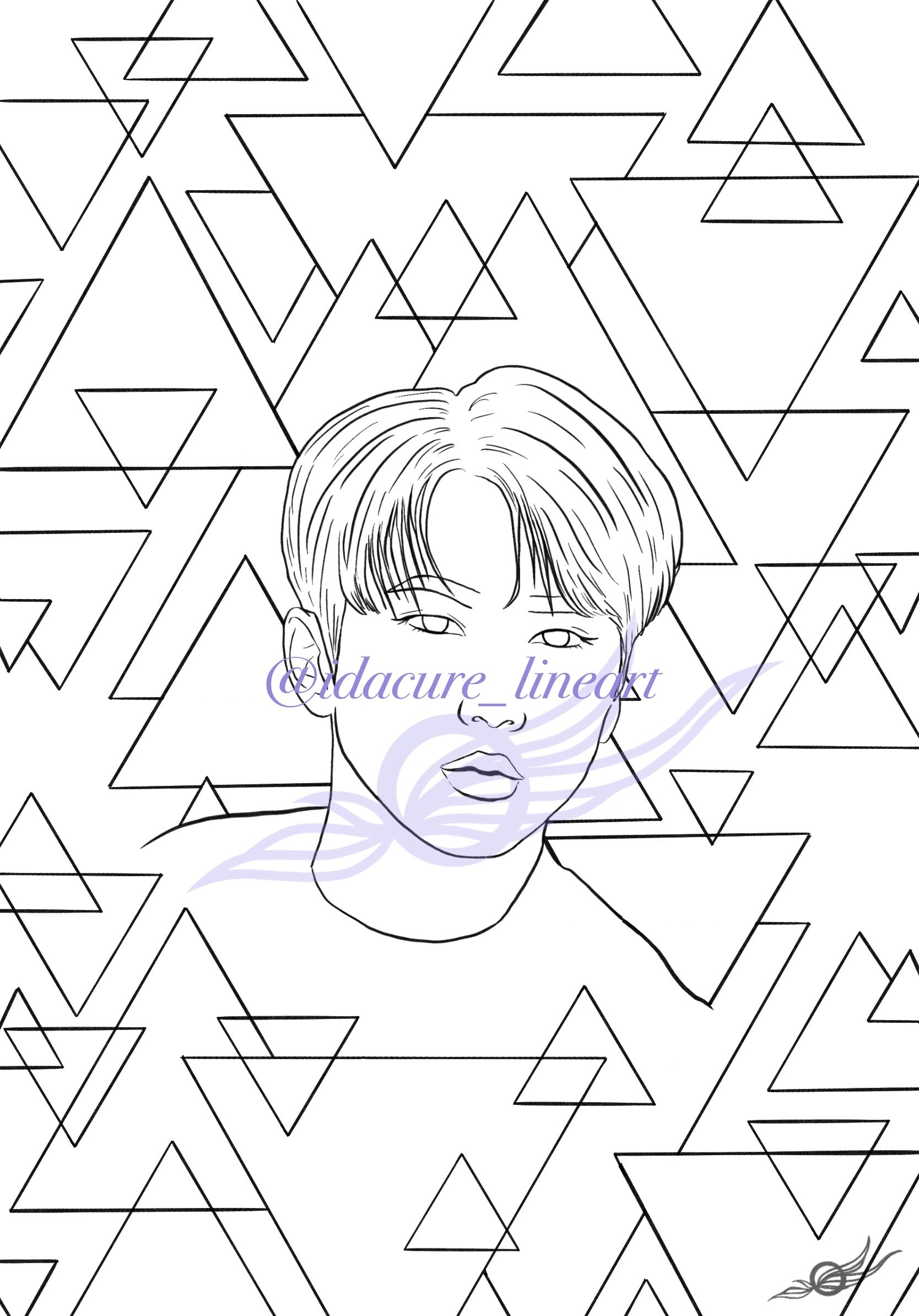 KPOP Coloring Book - Stray Kids Changbin Version, Printable Version - Etsy