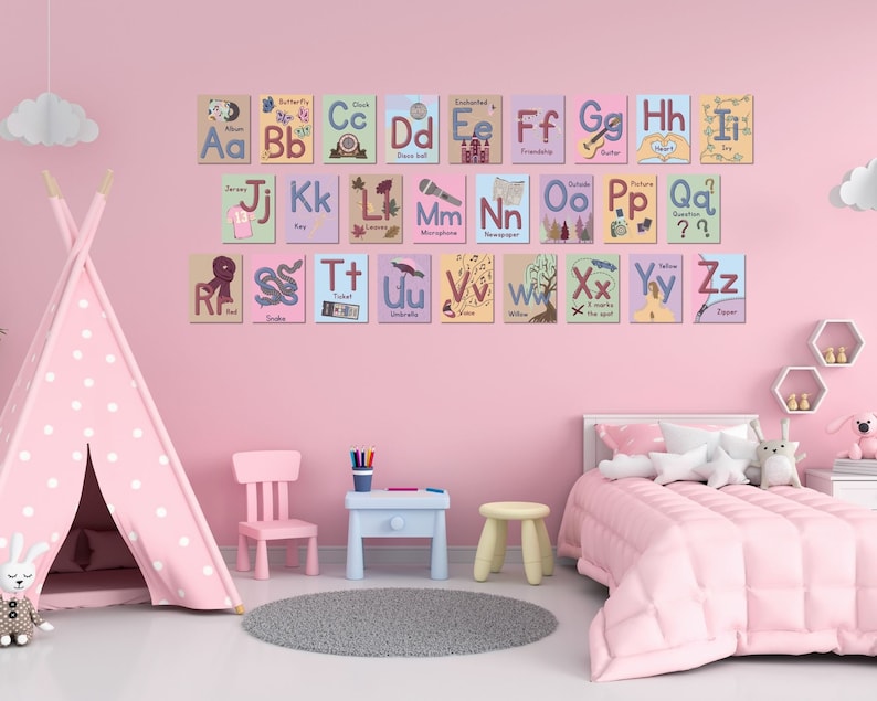 Swiftie-inspired in Our Alphabet Era Printable Classroom or Bedroom ...