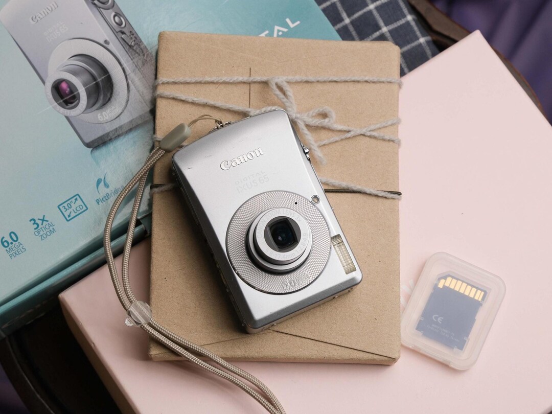 Boxed Canon IXUS 65 | Tested 2000s Vintage Digital Camera Digicam - Etsy