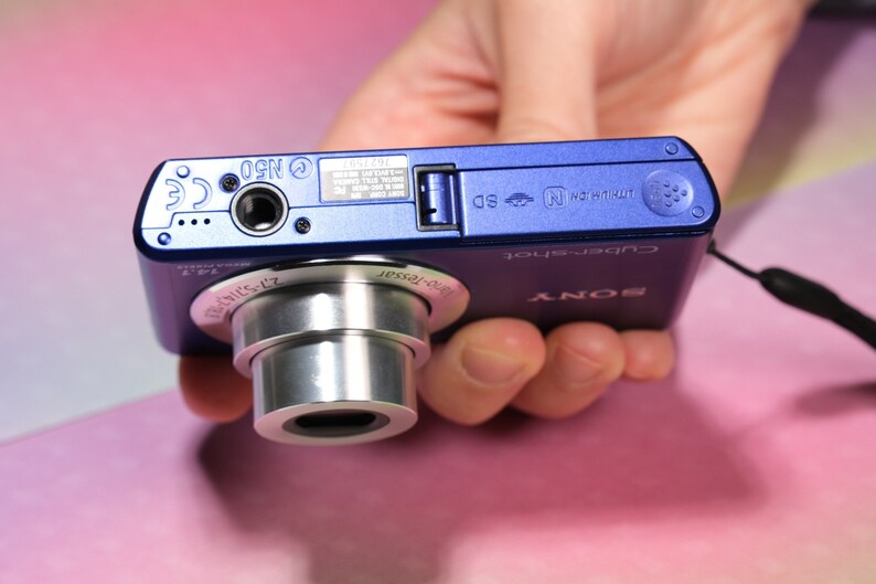 Carl Zeiss Len Sony W530 Cyber-shot With Original Box WORKING TESTED ...