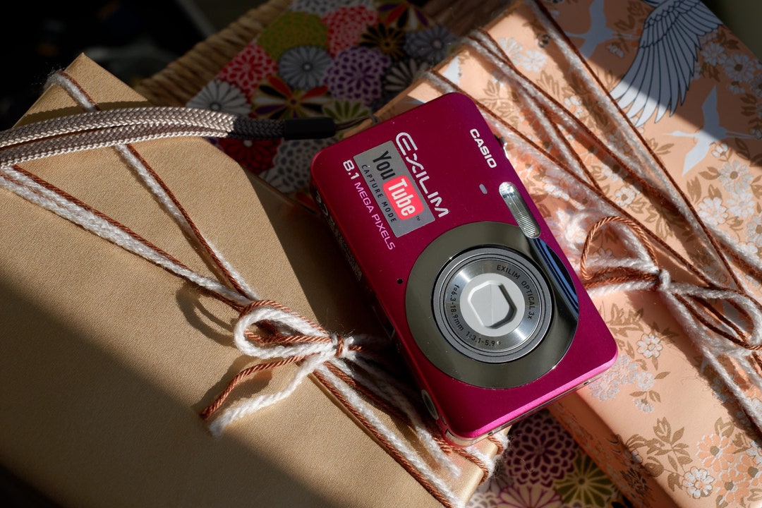 Casio Exilim pink EX-Z80 Tested Vintage Digicam Digital Camera 2000s - Etsy