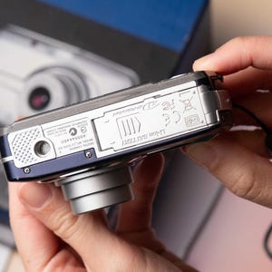 Boxed Starry Blue Olympus Mju 600 Mint TESTED Vintage Digital Camera ...