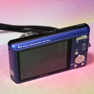 Carl Zeiss Len Sony W530 Cyber-shot With Original Box WORKING TESTED ...