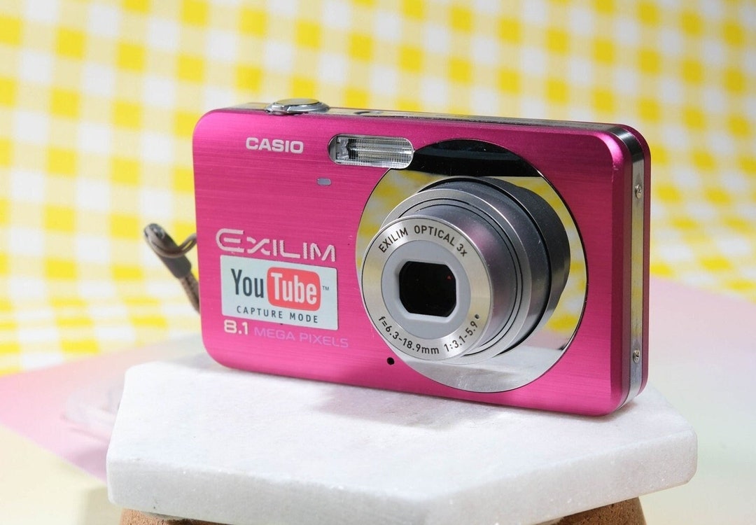 Vivid Pink Casio Exilim EX-Z80 Tested 2000s Vintage Digicam With ...