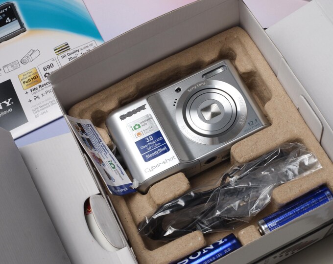100%new BOXED Sony Cybershot S2100 Silver | TESTED Vintage Digital ...