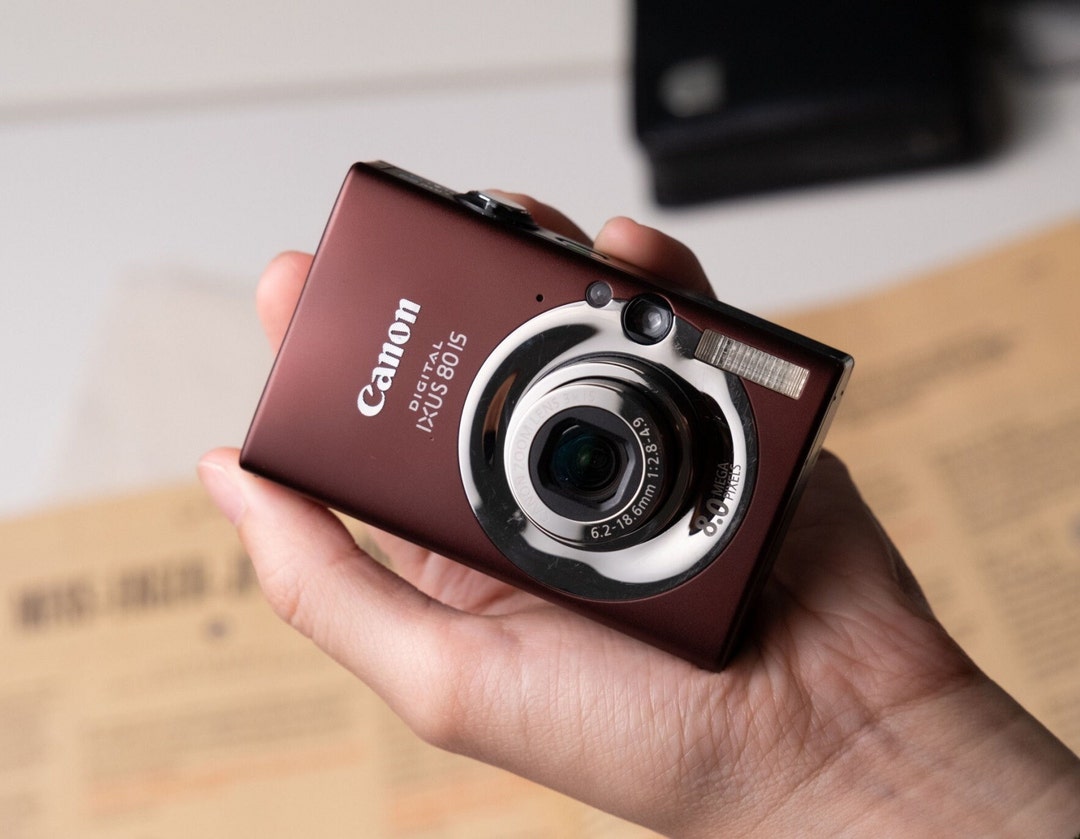 Canon Ixus 80IS Choco Brown tested Vintage Digital Camera 2000s Y2K ...