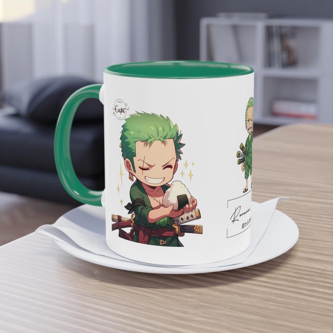 Zoro Mug One Piece Perfect for Fun Lovers, Gift for Anime Fans, Unique ...
