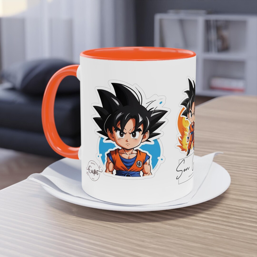Goku Cupi Mug, 11oz - Perfect Gift for Anime Fans, Dragon Ball Z Lover ...
