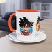 Goku Cupi Mug, 11oz - Perfect Gift for Anime Fans, Dragon Ball Z Lover ...