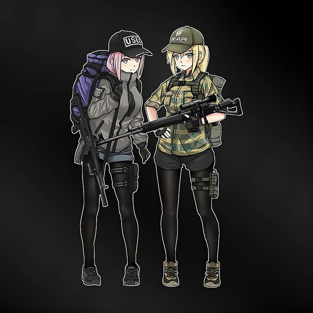 Escape From Tarkov Anime Sticker Killa PMC and Scavanger - Etsy