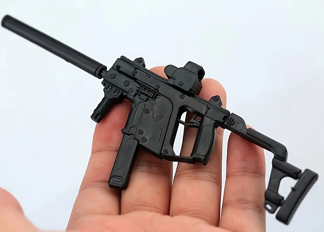 KRISS Vector Gun Puzzle Model, Plastic Scale Replica, DIY Assembly Kit ...