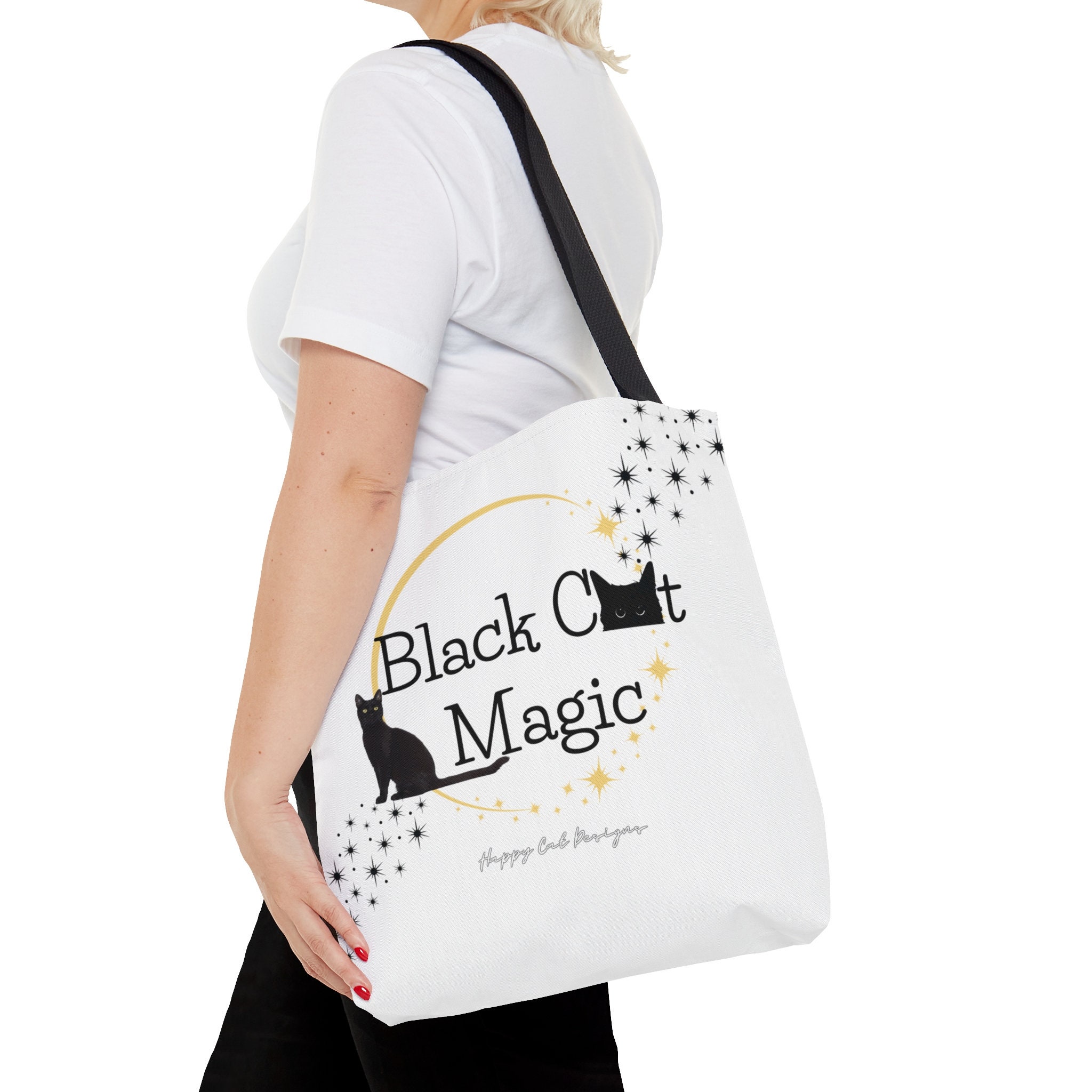 Enchanting Black Cat Collective Logo Tote Bag: A Purr-fect Gift for Cat ...