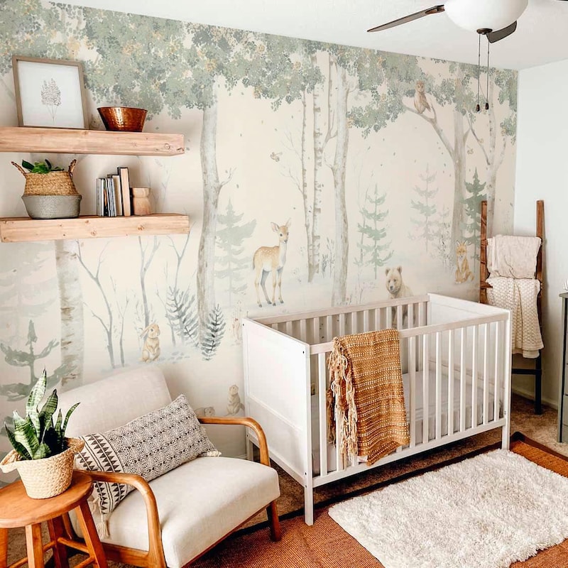 Bedroom Wallpaper Calm - Etsy UK