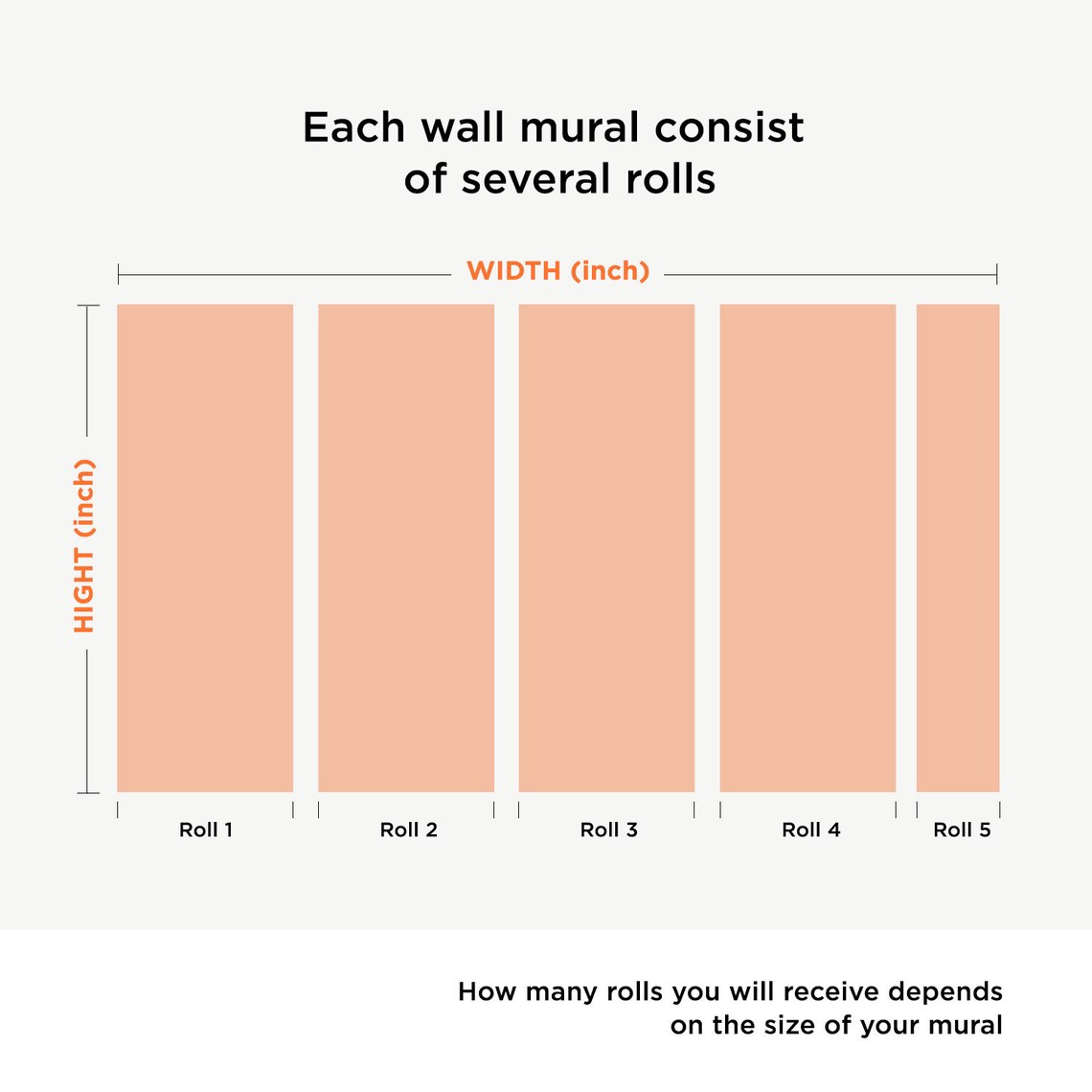 Gentle Abstract Wallpaper for the Bedroom, Geometric Wallpaper, Graphic ...