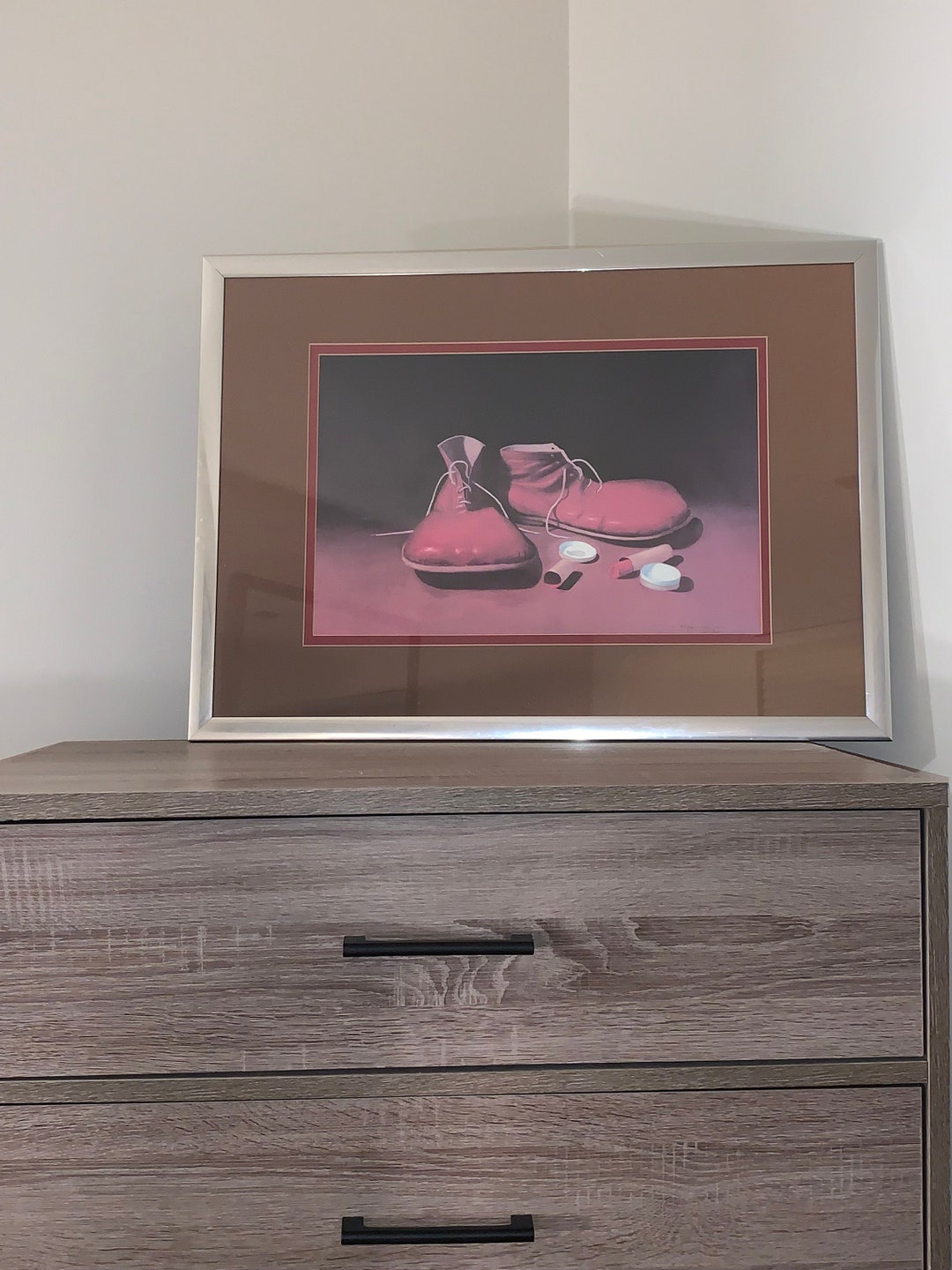 Vintage, Signed by Jim Howle, "red Shoes" 23x28, Jim Howle Paintings ...