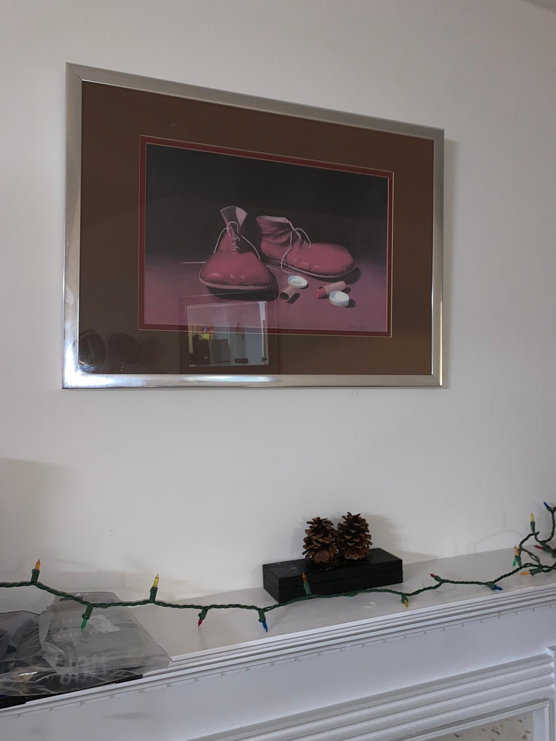 Vintage, Signed by Jim Howle, "red Shoes" 23x28, Jim Howle Paintings ...