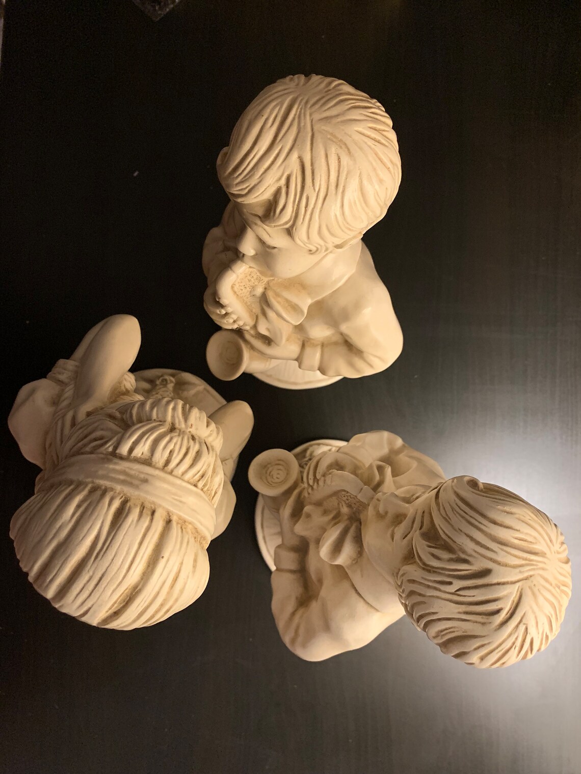 Vintage, Trio, 1971 U. Kendrick Universal Statuary Corp Saxophone Boys ...