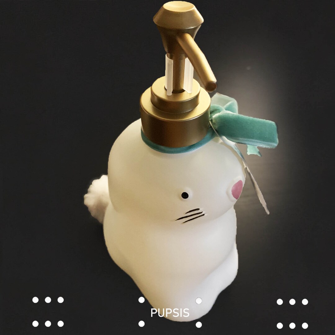 Easter, Soap Dispenser, White Bunny Gift, Easter Gift, Gift for Friend ...