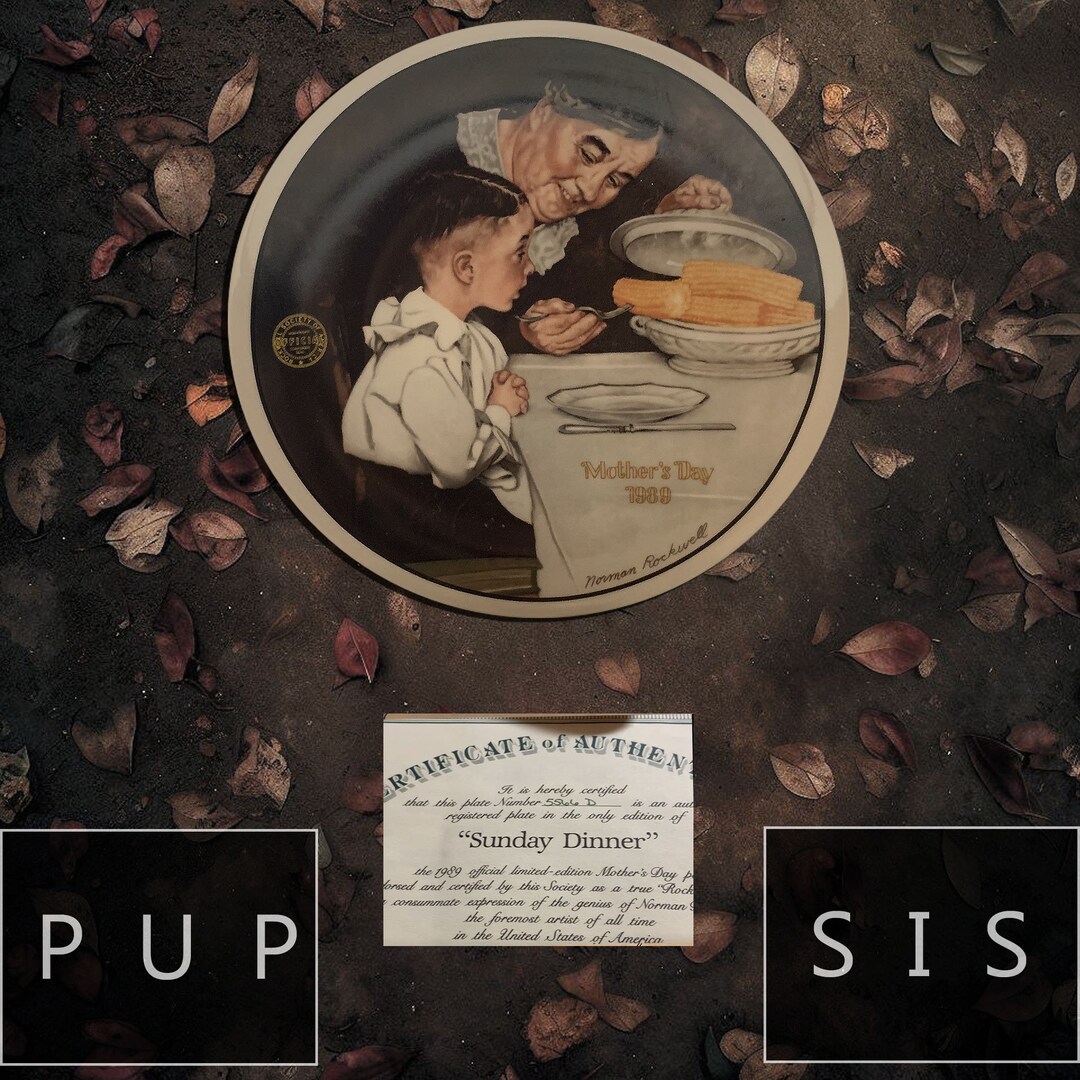 Norman Rockwell, Sunday Dinner / Certificate of Authenticity and ...