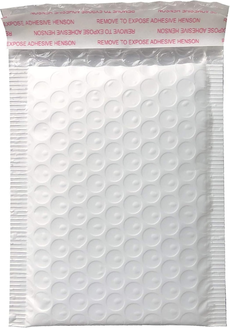 10/50PCS White Bubble Mailer Envelope Bag Self-seal Padded Envelopes ...