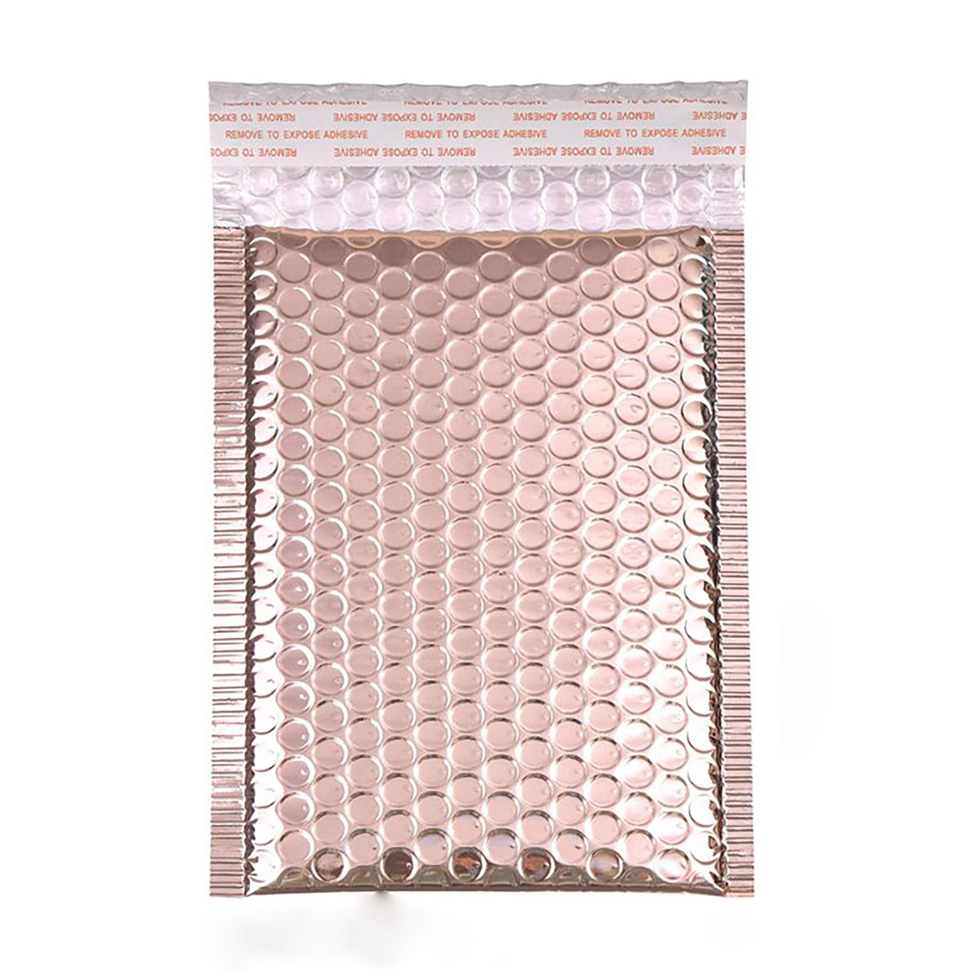 50 PCS Bubble Mailers Metallic High Quality Gold Rose Self Sealing ...