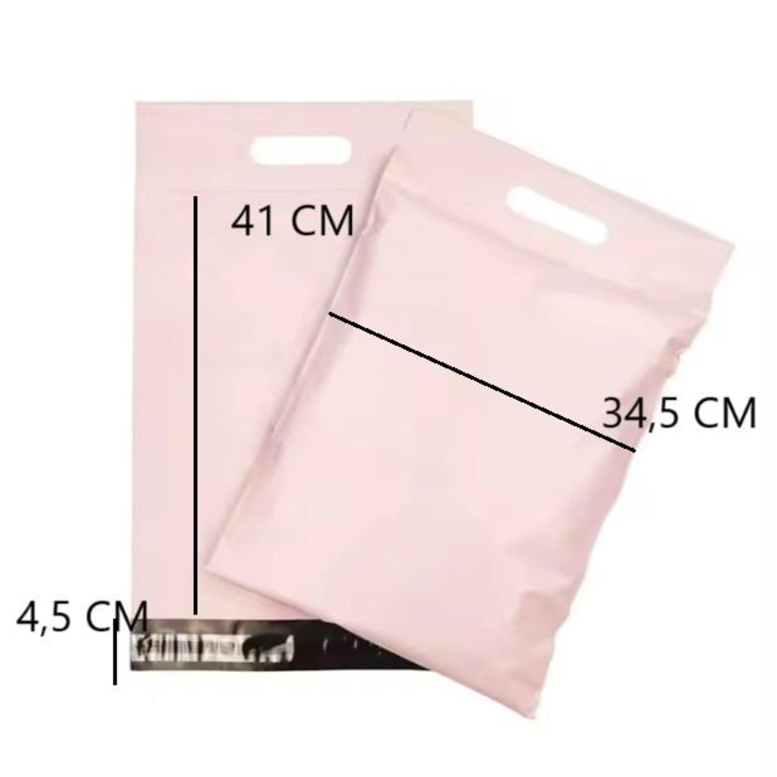 100 Pink Poly Mailers, Self Sealing Waterproof Shipping Bags - Etsy