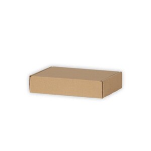 50PCS Brown Kraft Carton Box, Size SML, Cardboard Box, Gift Box Folding ...