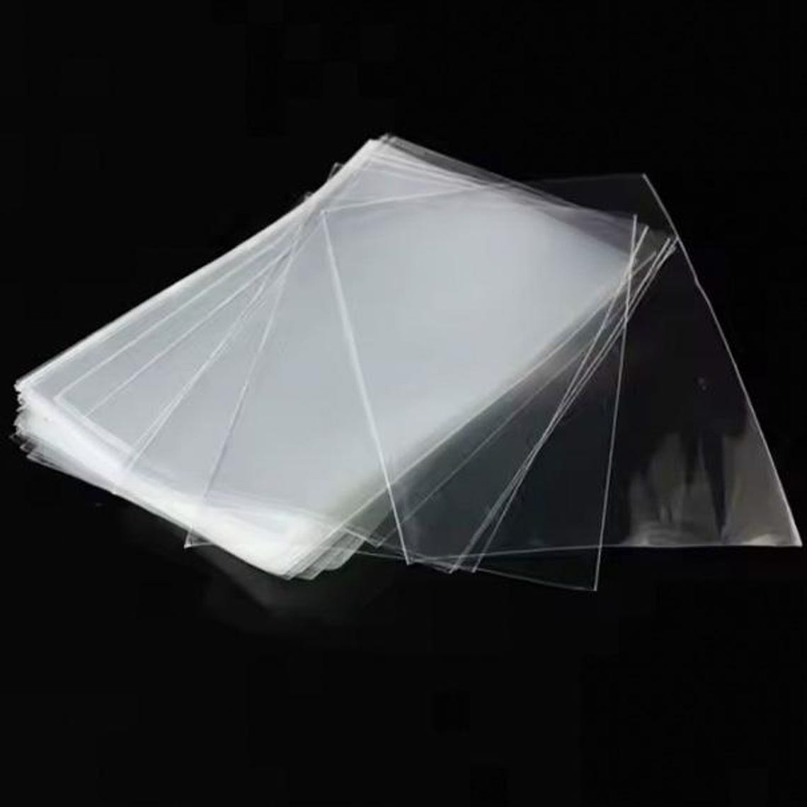 200PCS Clear Bags Transparent Open Top Plastic Bags for Party Favors ...