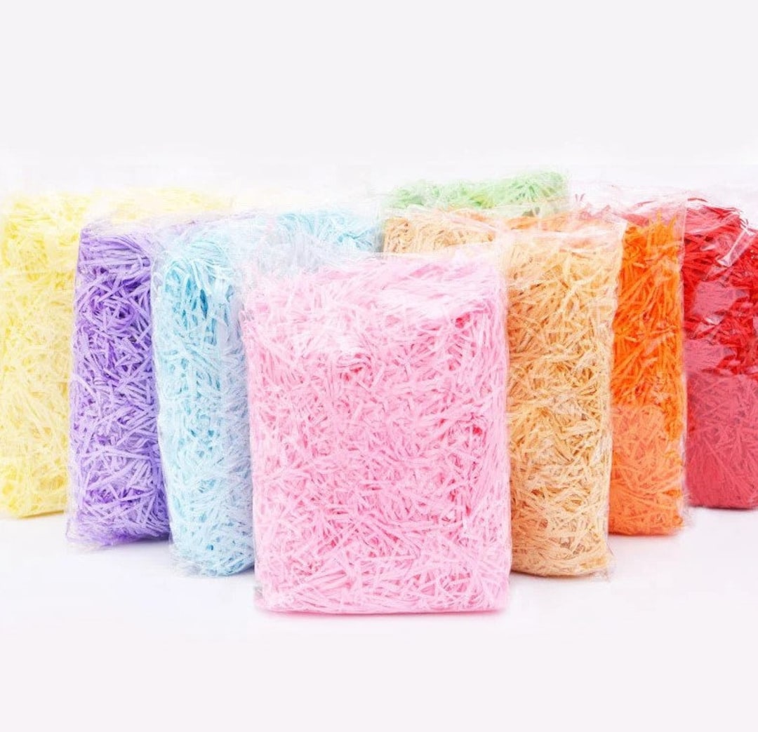 100g Shredded Hamper Paper Gift Box Filler Hamper Packaging Shred Party ...