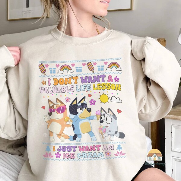 Bluey Valuable Life Lesson Shirt - Etsy Bluey Valuable Life Lesson Shirt - Etsy
