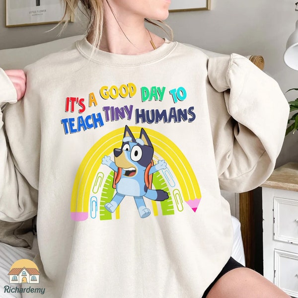 Bluey Teacher Shirts - Etsy