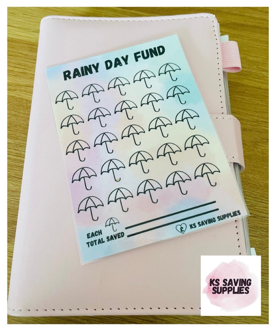 Printable Rainy Day Fund Savings Tracker Budget Instant - Etsy