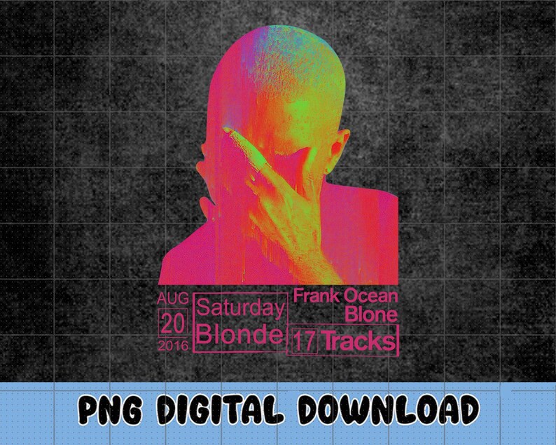 Frank Ocean PNG, Frank Ocean Png Digital Download File Sublimation, Svg ...