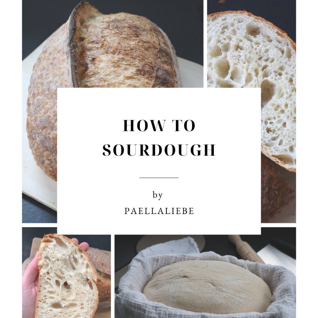 How to Sourdough: step-by-step Guide for Homemade Sourdough Bread - Etsy