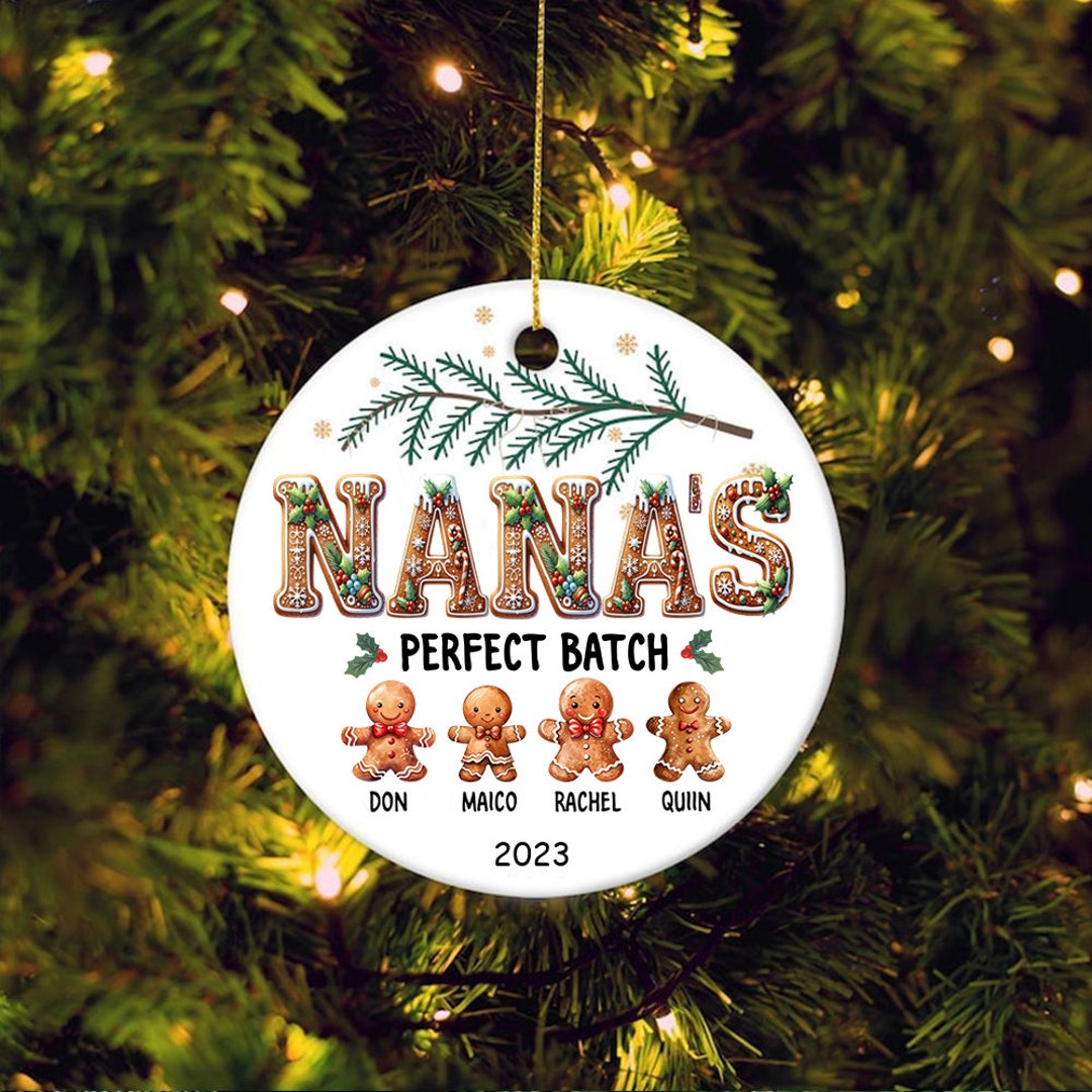 Personalized Nana's Perfect Batch Ornament Custom Nana - Etsy
