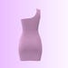 Bodycon One Shoulder Dress Sewing Pattern| Women's Dress Patterns ...