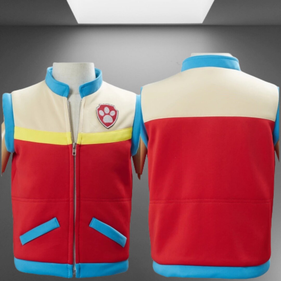 Ryder Vest Patrol Ryder Vest Kids Ryder Vest Adults - Etsy